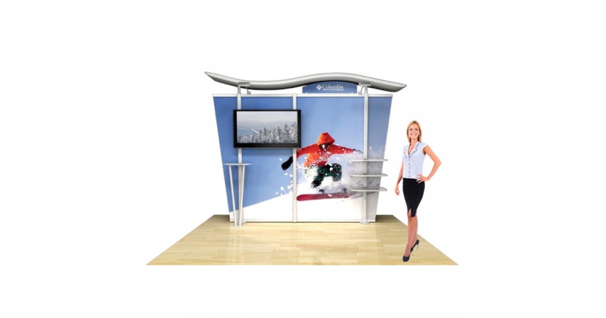 Mount Hybrid Modular Booth 10ft | Anything Display