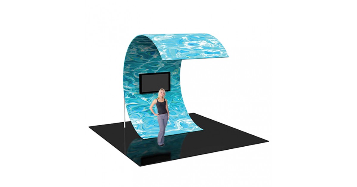 Surf Wall Monitor Display 8ft | Anything Display