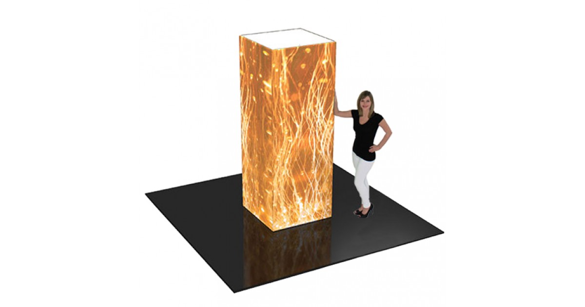 Island Tower Display 8ft 4 Sided | Anything Display