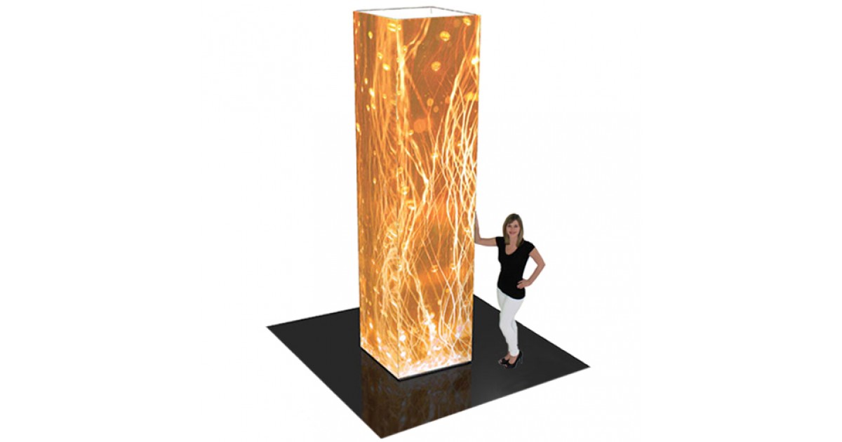 Island Tower Display 12ft 4 Sided