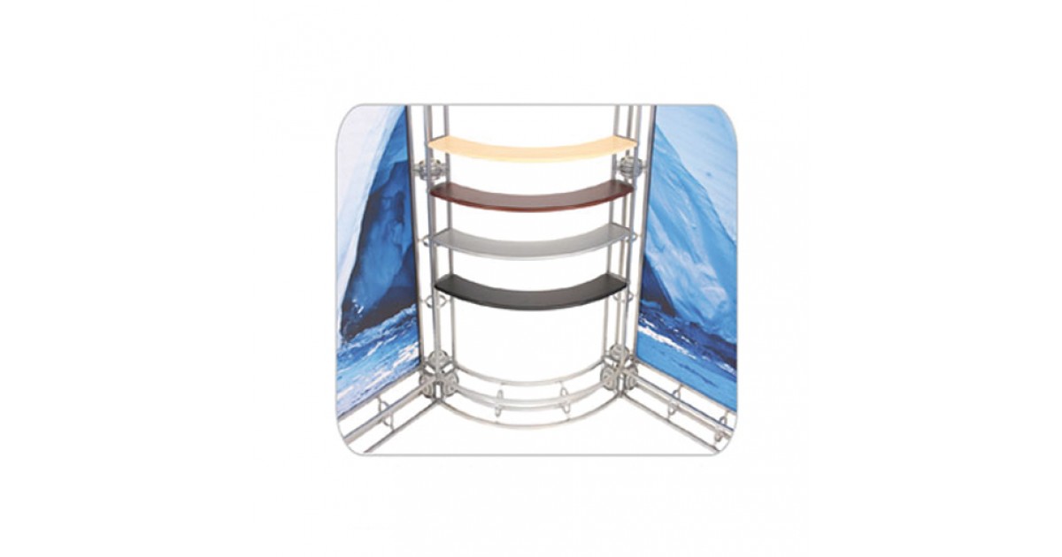 Curved Shelf for Truss Systems