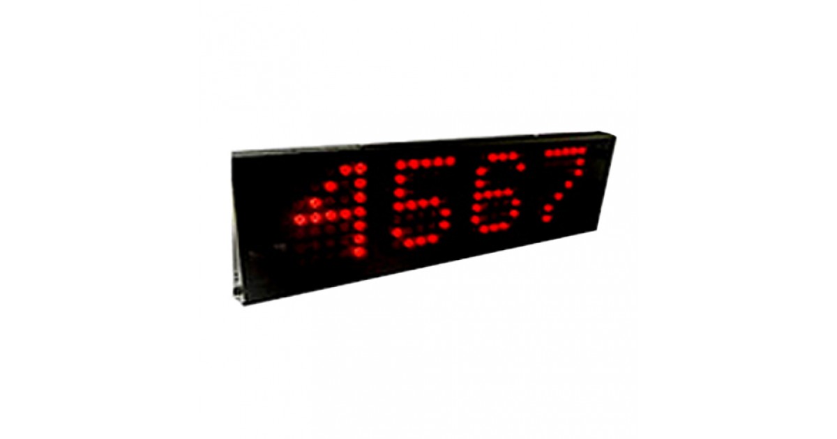 Electronic Counter RS232 Serial Display