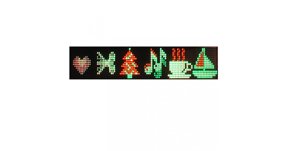 Electronic, Scrolling, Flashing, Attention Getting LED Sign