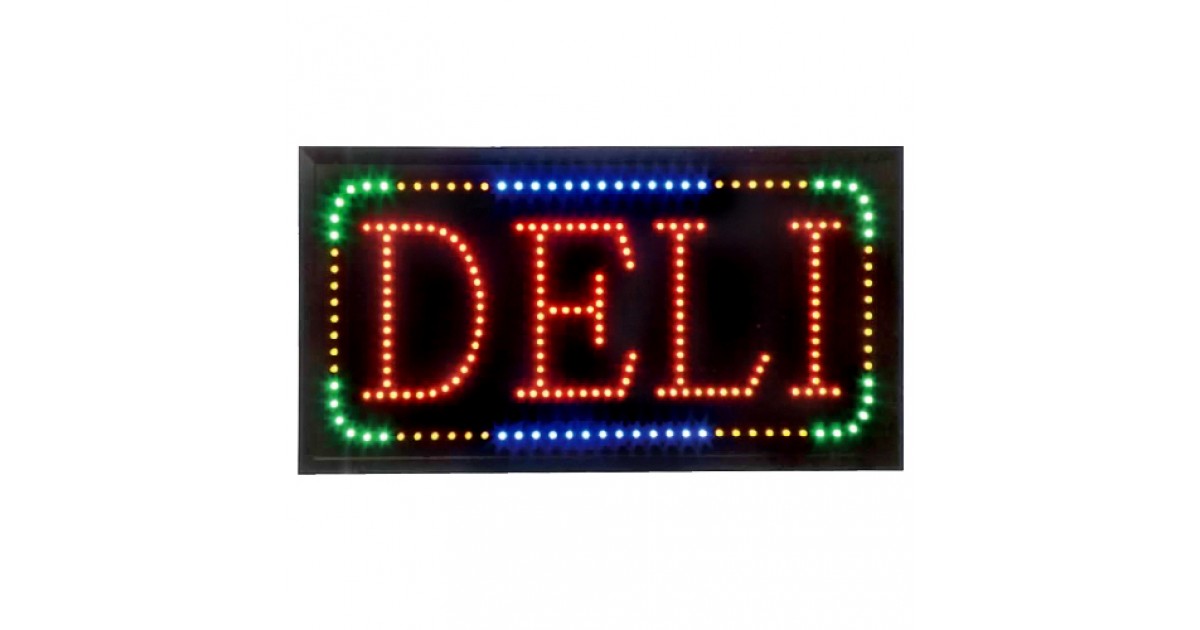 Animated LED Service Sign - DELI