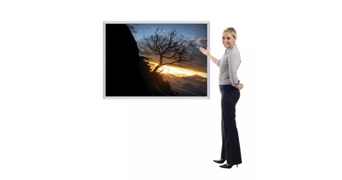 30in x 40in Ultra Low Energy Snap Frame Lightbox | Anything Display