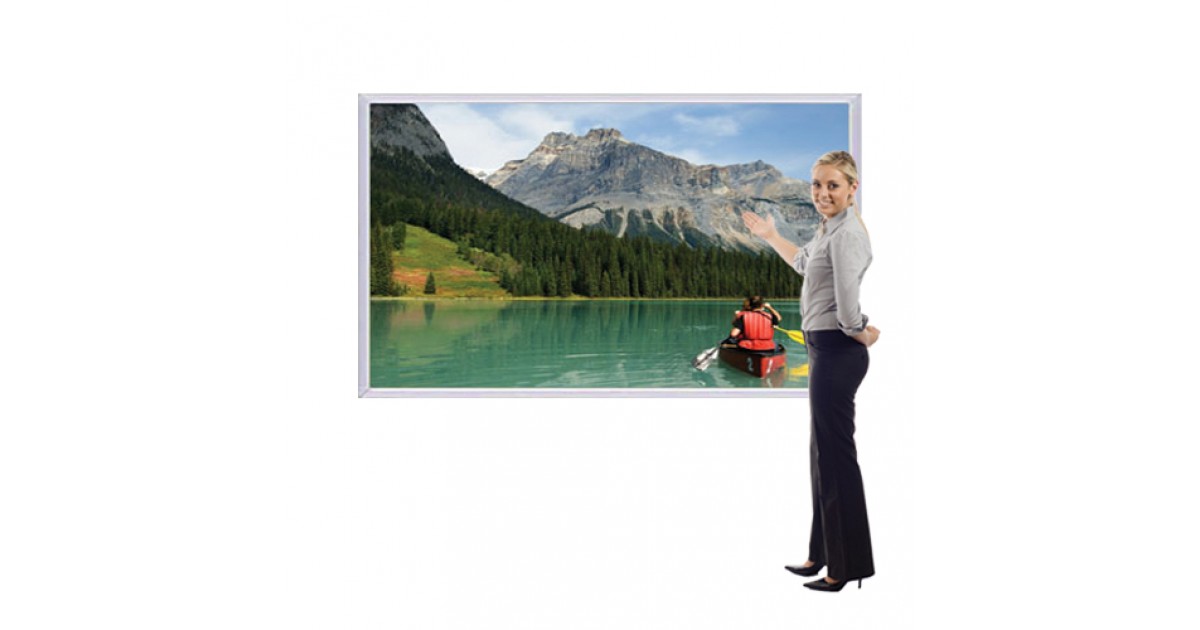 36in x 72in Ultra Low Energy Snap Frame Lightbox | Anything Display