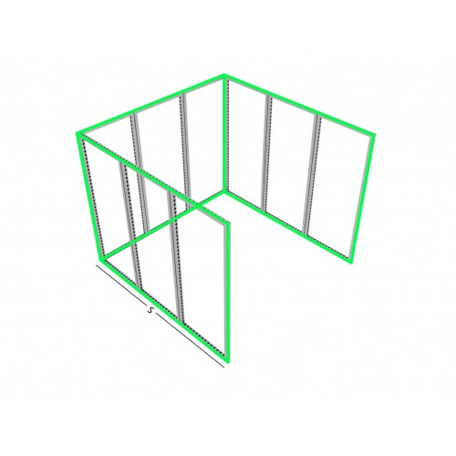 Modco Modular Display 19, 10 x 10 ft. (Graphic Package) - Anything Display