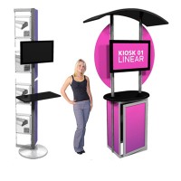 Modular Display Stands | Portable Kiosk Stands