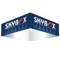 Skybox Hanging Banners Square or Rectangle Trade Show Hanging Signs