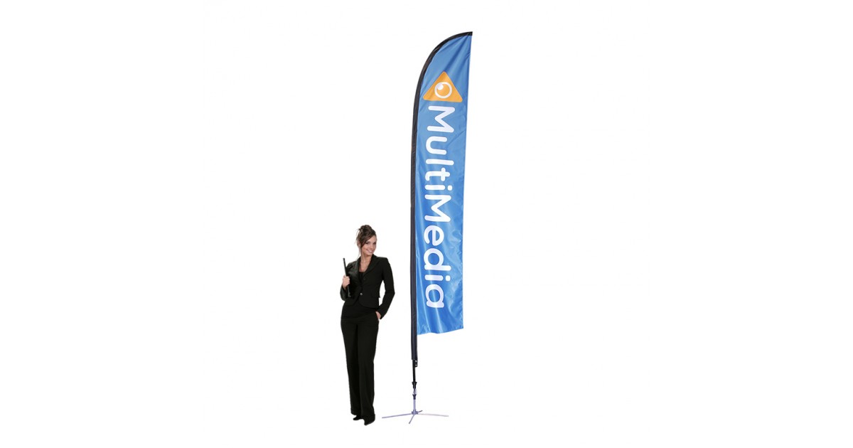14ft Falcon Flag Banner | 14' Printed Flag |Anything Display