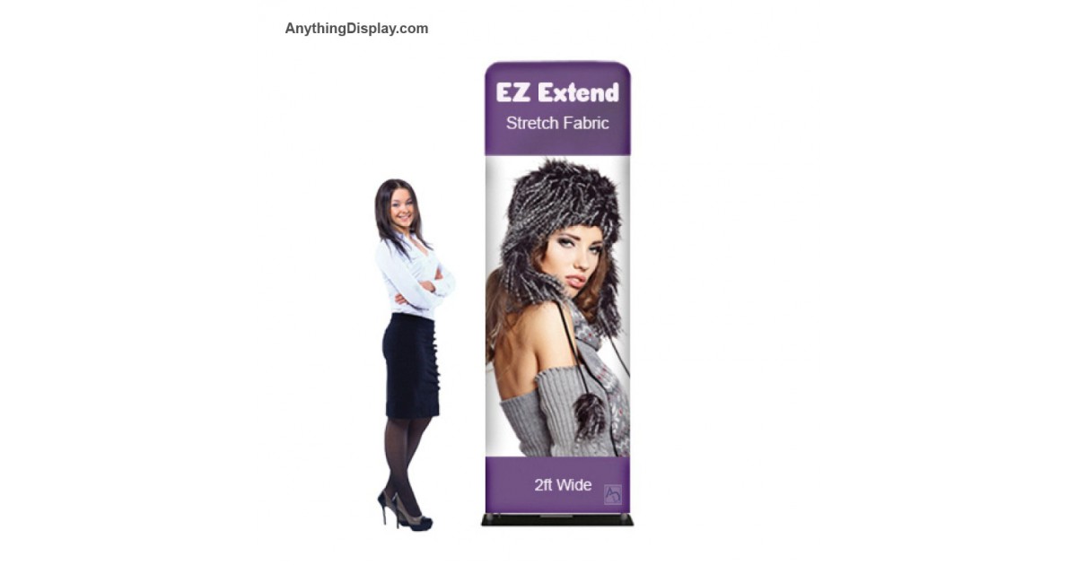 2 x 7.5ft or 8.5ft EZ Extend - Graphic Package | Anything Display