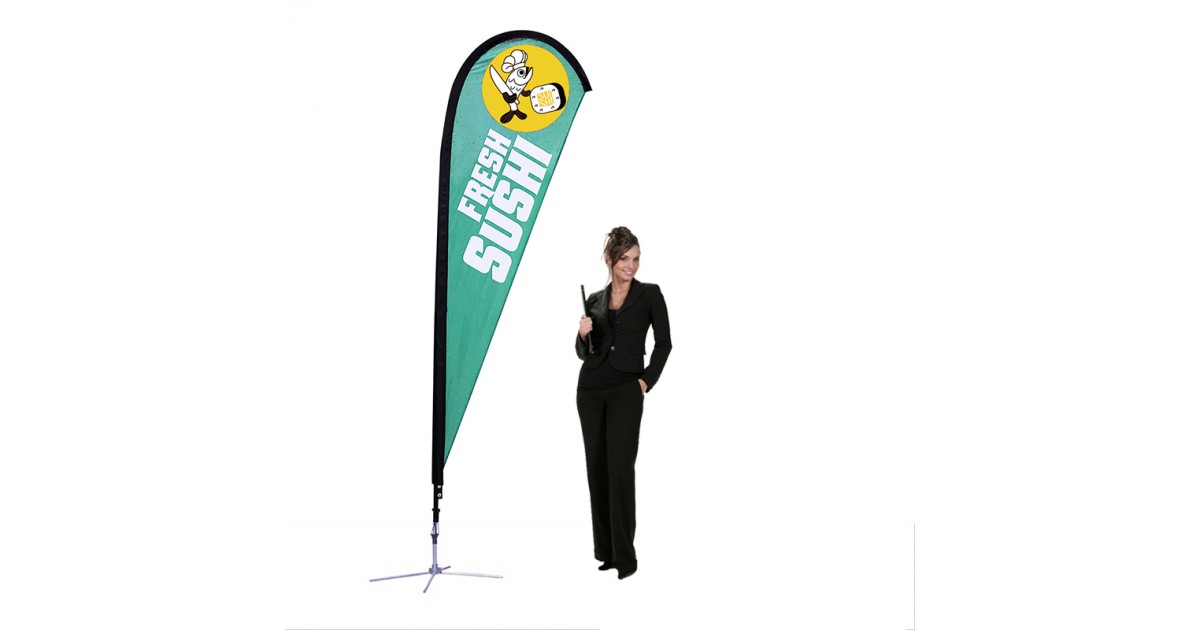 Custom Made Flags 9ft Sunbird - Teardrop Flags