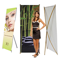 Tension Banner Stands | X Banner Stands | Standing Banners