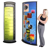 Buy Inflatable Backlit Trade Show Tower Display Signs