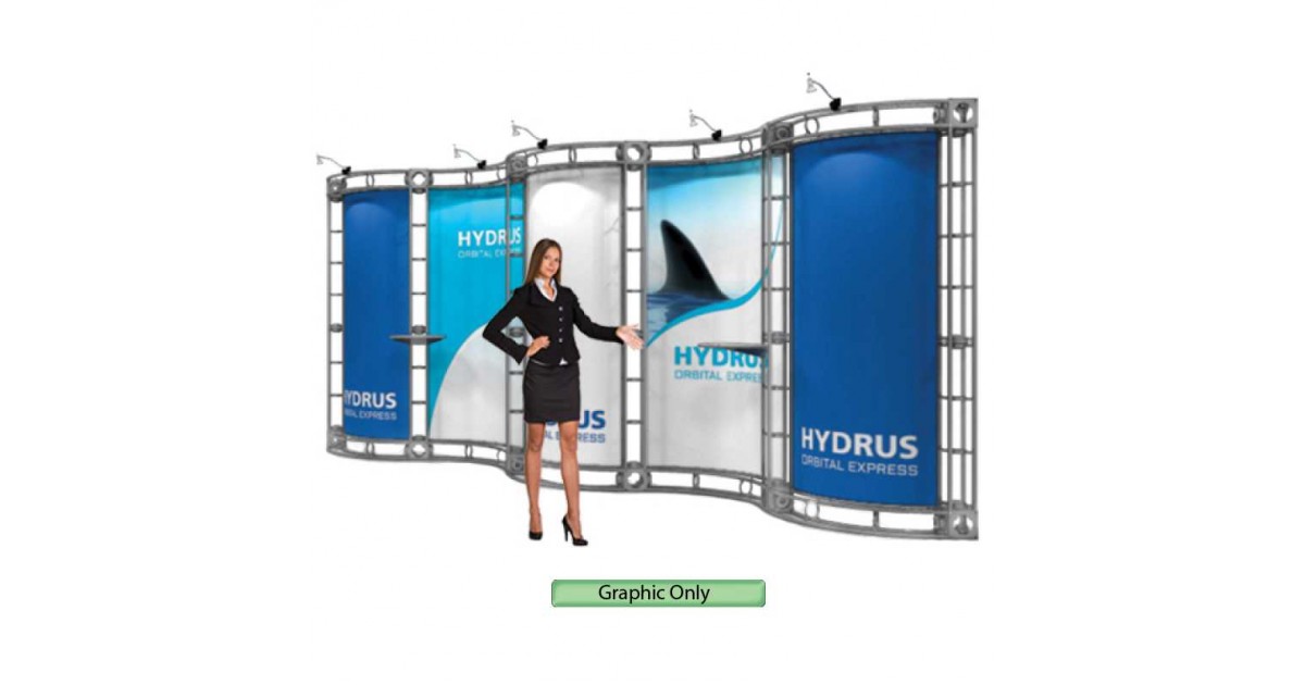 Buy Hydrus Truss Exhibit 10x20ft With Custom Graphics
